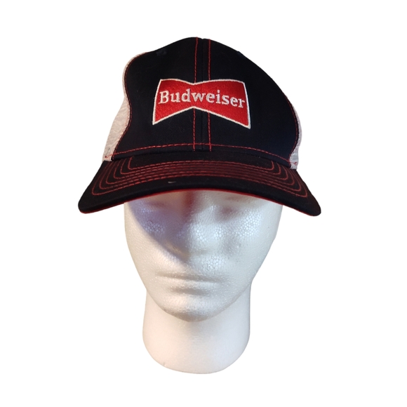 Budweiser | Accessories | Budweiser Hat Cap Snap Back Mens Blue White ...